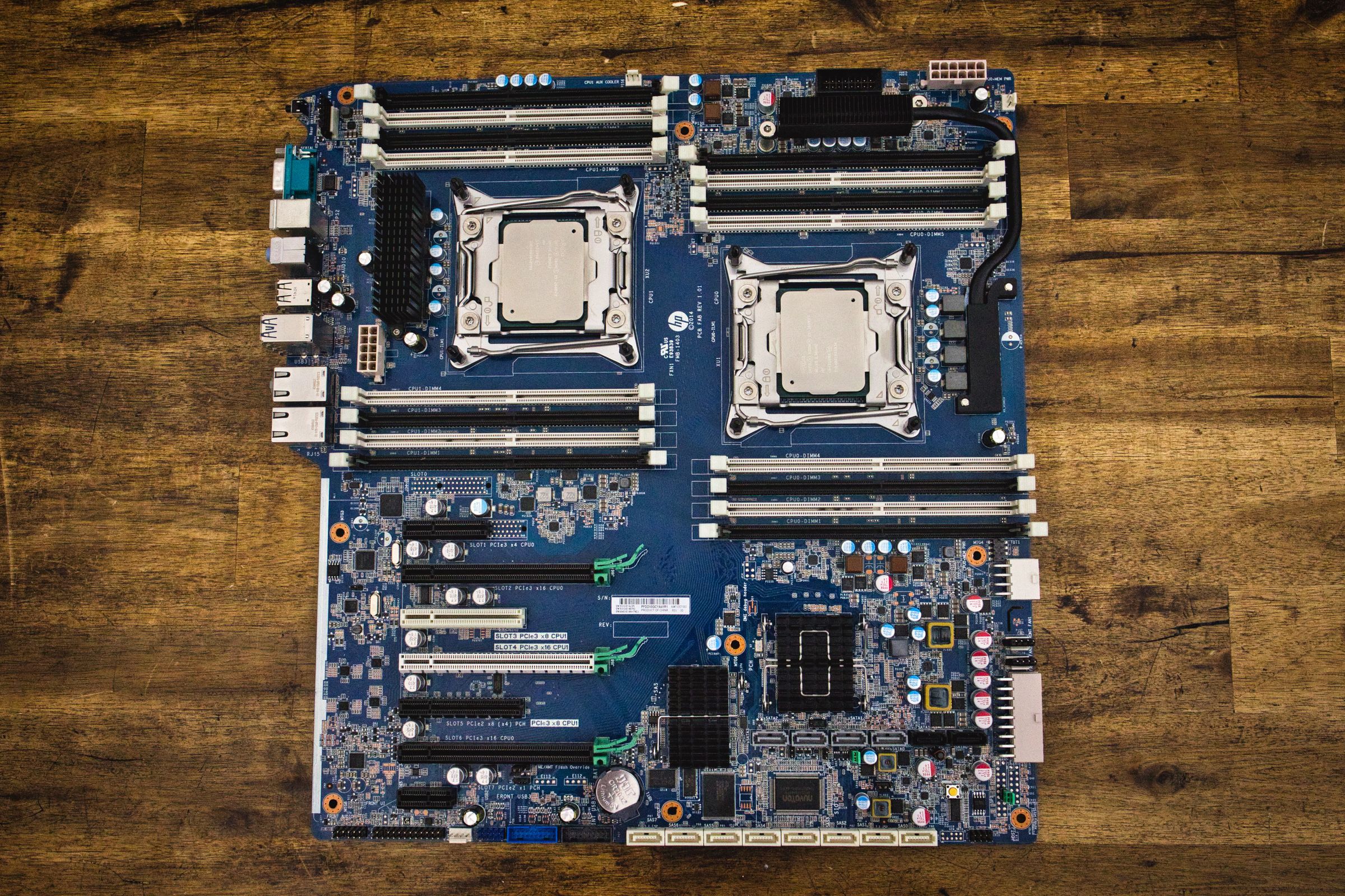 Hacking the HP Z840 Motherboard into a Standard Case